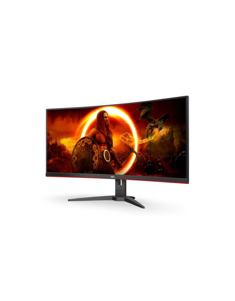 AOC CU34G2XE/BK 34" VA,zakrivljen,21:9 3440x1440 144Hz 1ms MPRT HDMI,DP freesync crna