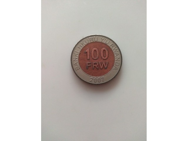 100 franaka Ruanda,  2007.