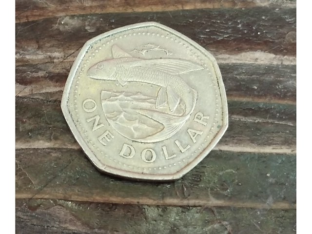 BARBADOS 1 DOLAR 1988