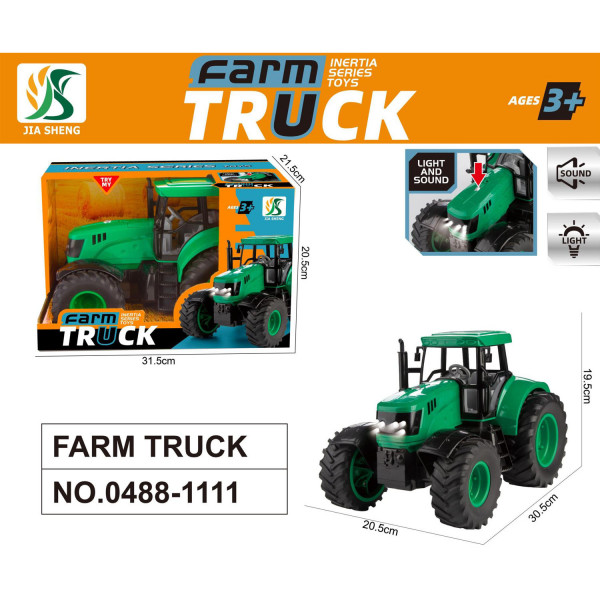 HK Mini farmerski traktor, crveni