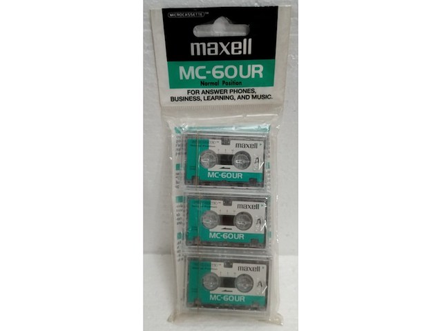 Kasete - Mikro kasete MAXELL MC-60UR
