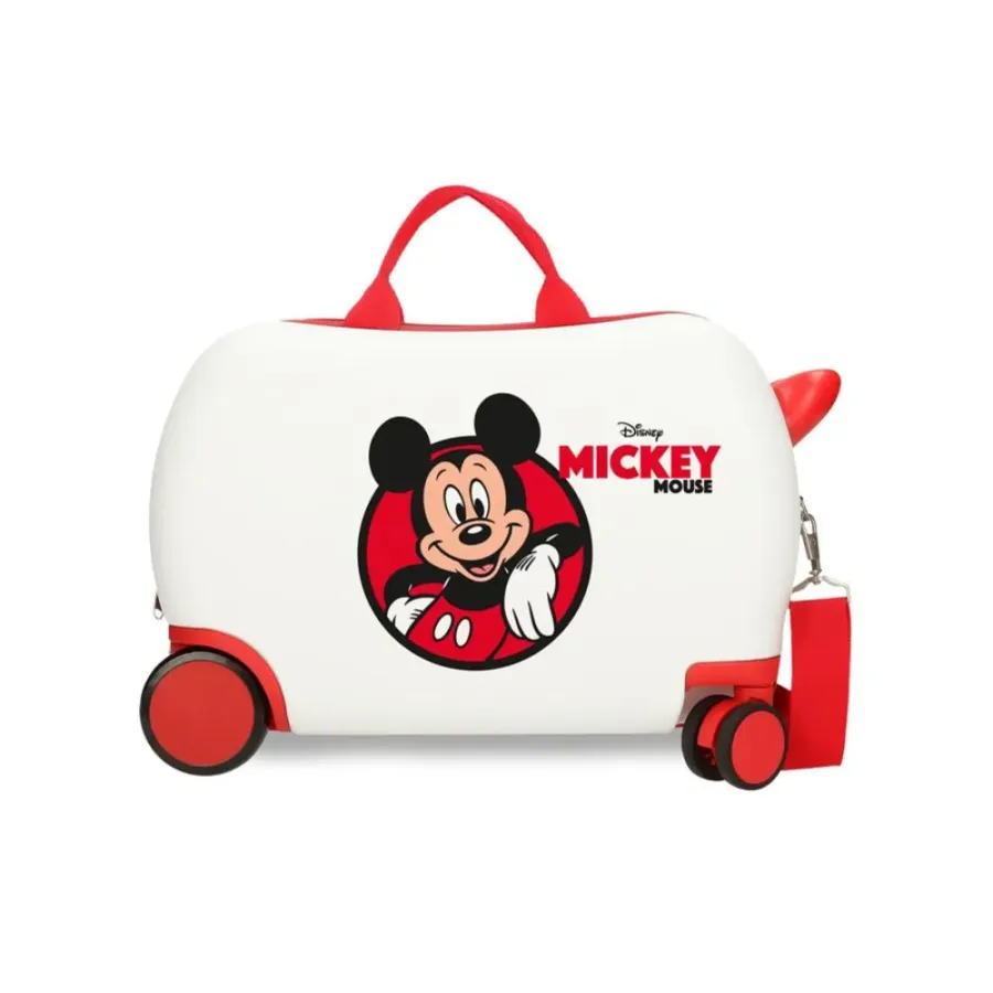 Dečiji kofer ride on Disney Mickey Red 45 cm