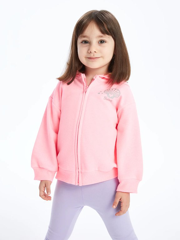 LC Waikiki Duks za devojčice S48944Z1-V0D, Roze