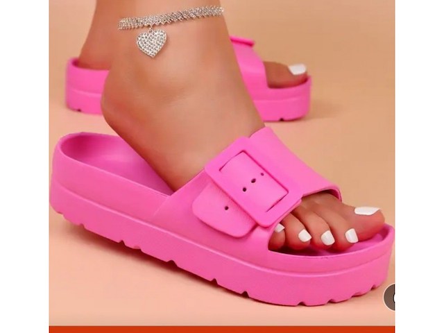 Extra pink papuče