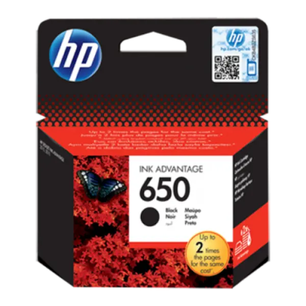 HP 650 CZ101AE Black