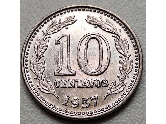 10 Centavos 1957 Argentina