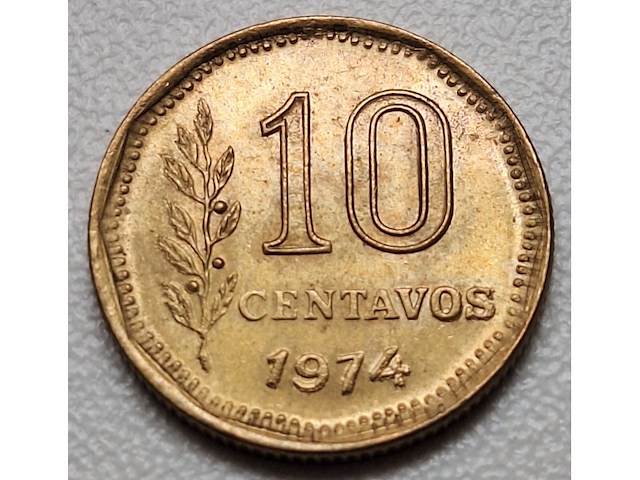 10 Centavos 1974 Argentina