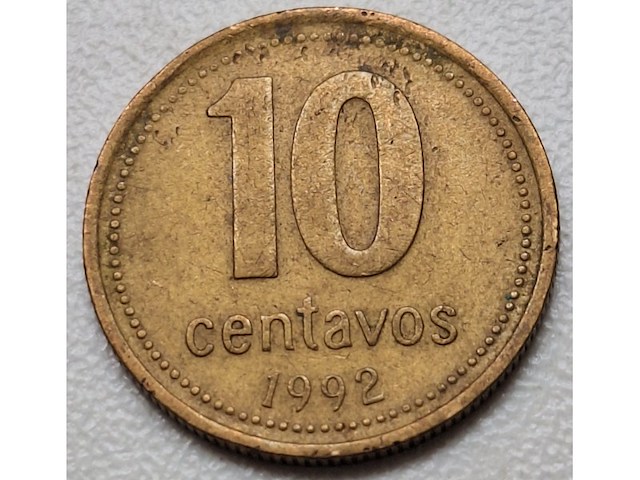 10 Centavos 1992 Argentina