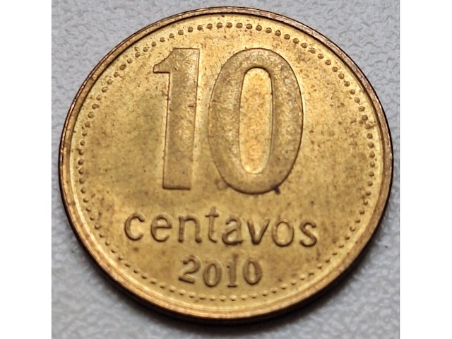 10 Centavos 2010 Argentina