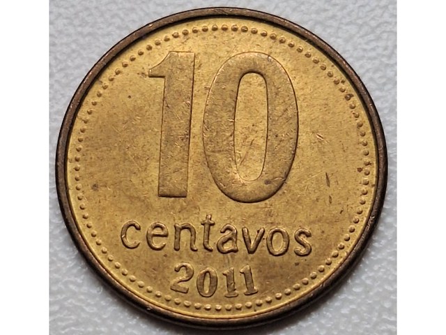 10 Centavos 2011 Argentina
