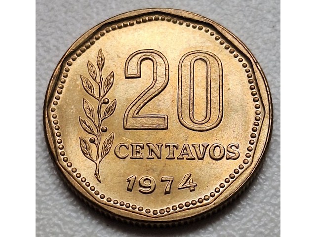 20 Centavos 1974 Argentina