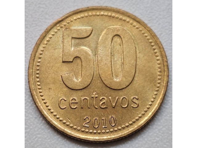 50 Centavos 2010 Argentina