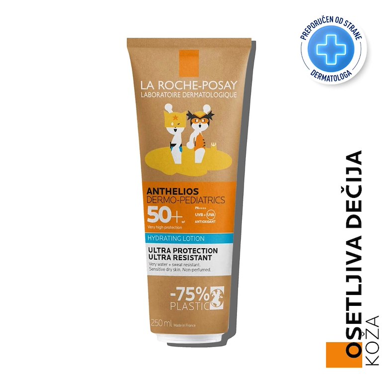 LA ROCHE-POSAY Anthelios Dermo-Pediatrics SPF 50+ Mleko 250 mL