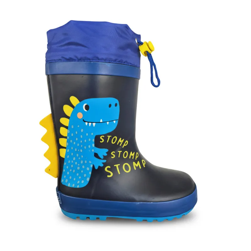 POLLINO GUMENE CIZME DINO BLUE