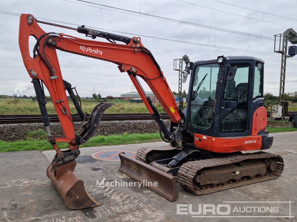 Prodaje se Kubota KX057-4 mini bager na aukciji