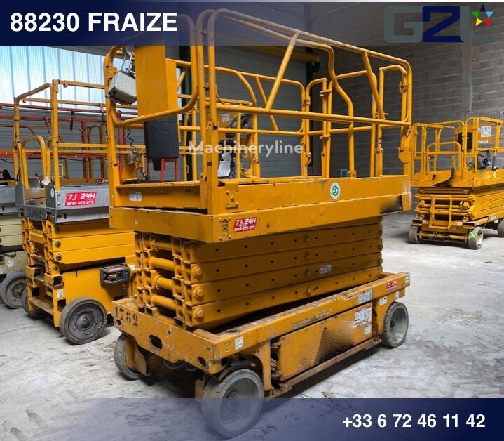 Genie GS3246 makazasta platforma nakon udesa