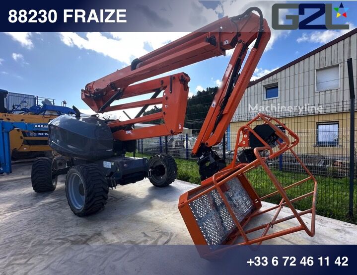 Manitou ATJ 180 hidraulična zglobna platforma nakon udesa