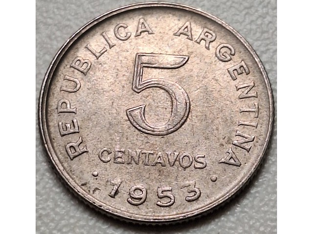 5 Centavos 1953 Argentina