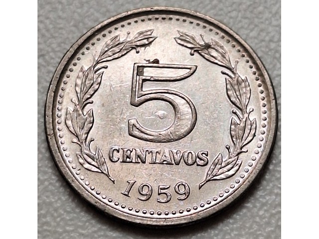 5 Centavos 1959 Argentina