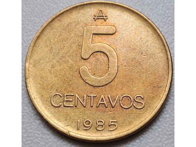 5 Centavos 1985 Argentina