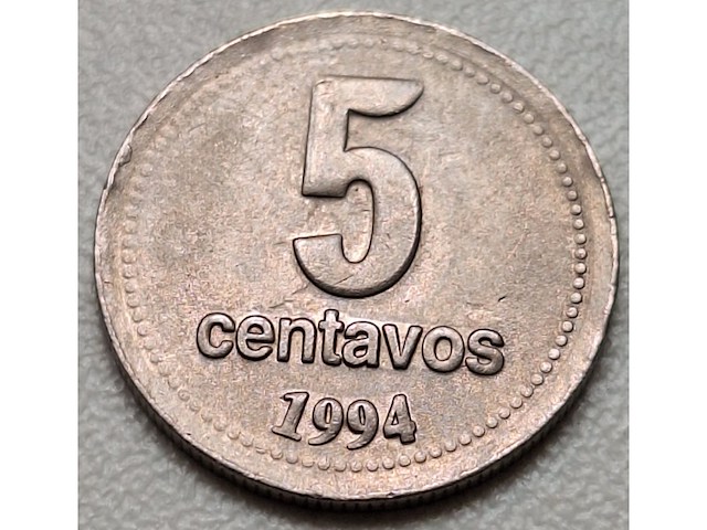 5 Centavos 1994 Argentina