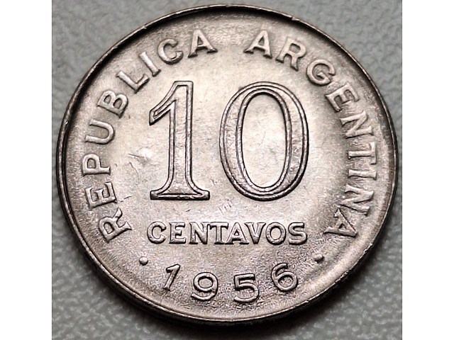 10 Centavos 1956 Argentina