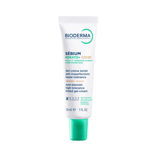 Bioderma Sebium Kerato + cover, 30 ml