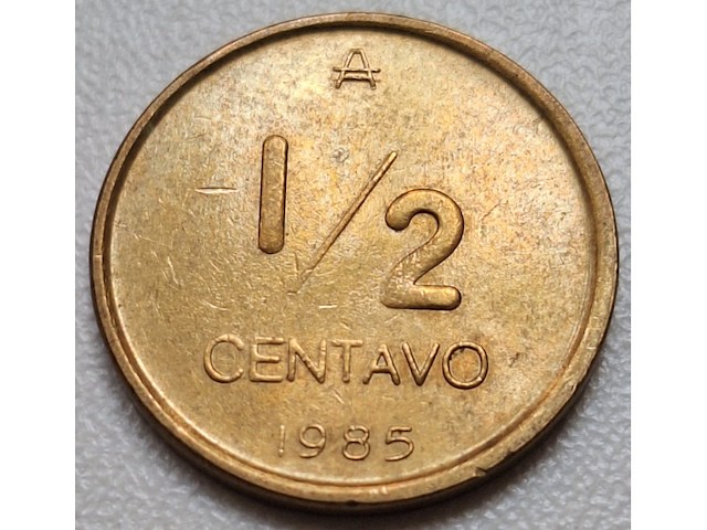 1/2 Centavo 1985 Argentina