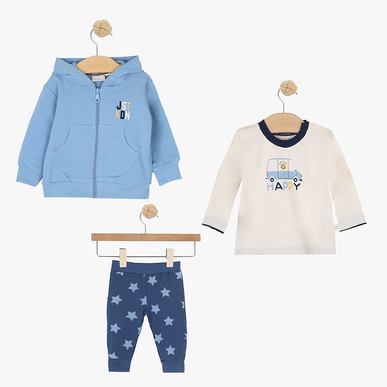 Just kiddin baby komplet "Happy" 3/1, 62-98