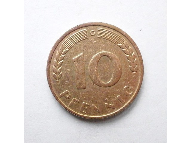 Nemačka 10 feninga 1949 G