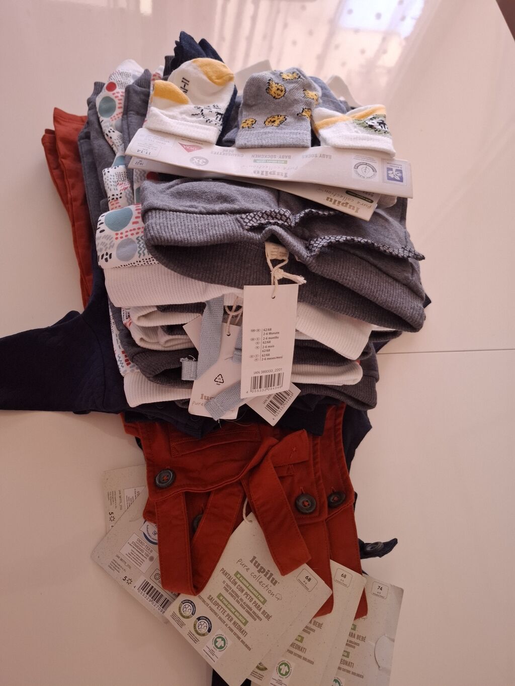 Unisex, uzrast: 3-6 meseci