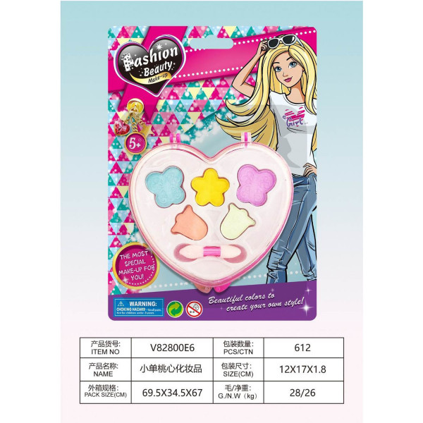 HK Mini Fashion Beauty Make-up, u obliku srca