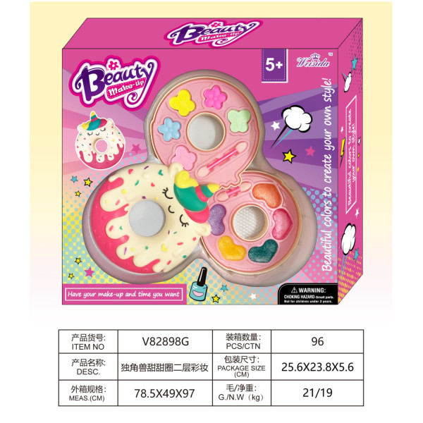HK mini Beauty Make-up – set za šminku, krofne