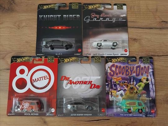 Hot Wheels Premium Set Pop Culture
