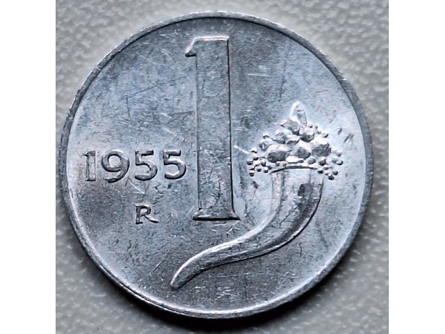 1 Lira 1955 Italija