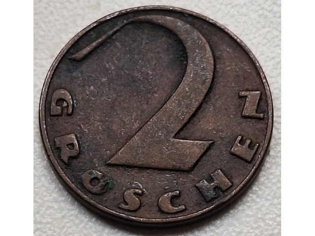 2 Groša 1928 Austrija