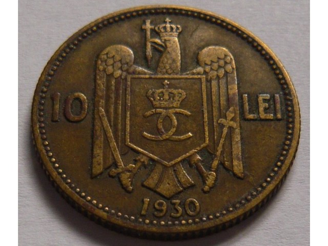 10 Lei - 1930 - Rumunija (London Mint)