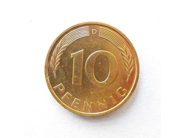Nemačka 10 feninga 1994 D