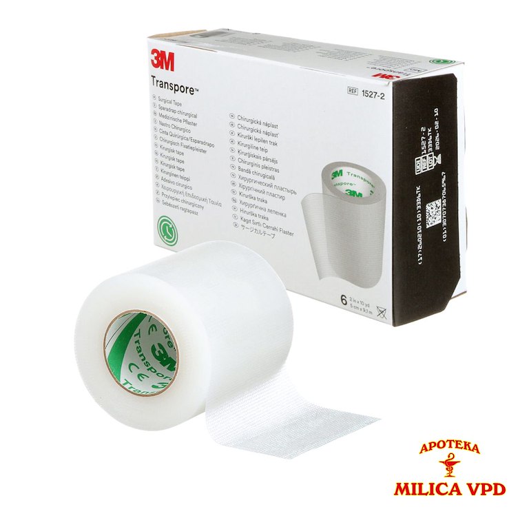 Transpore flaster 5xm x 9,1m – Flaster 3M – hiruška traka