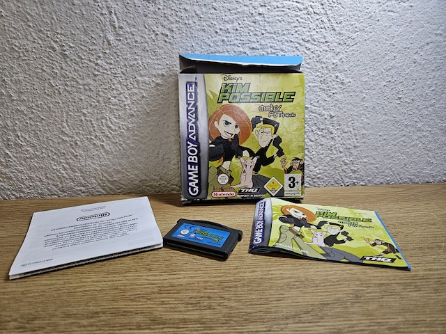 Igrica za Nintendo Game Boy Advance Kim Possible Monkey