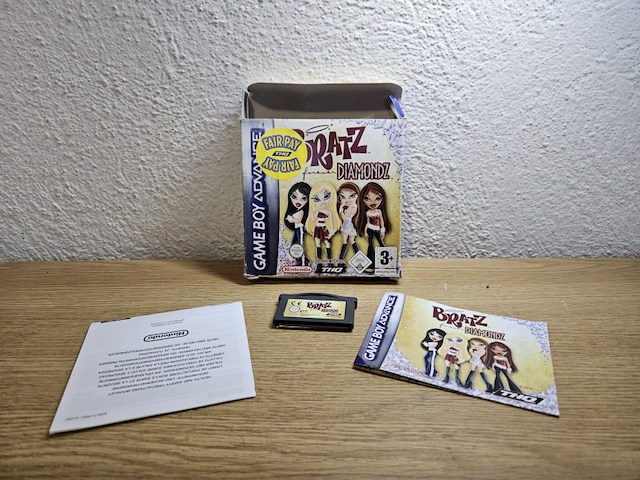 ORG igrica igra za Nintendo Game Boy Advance Bratz Fore