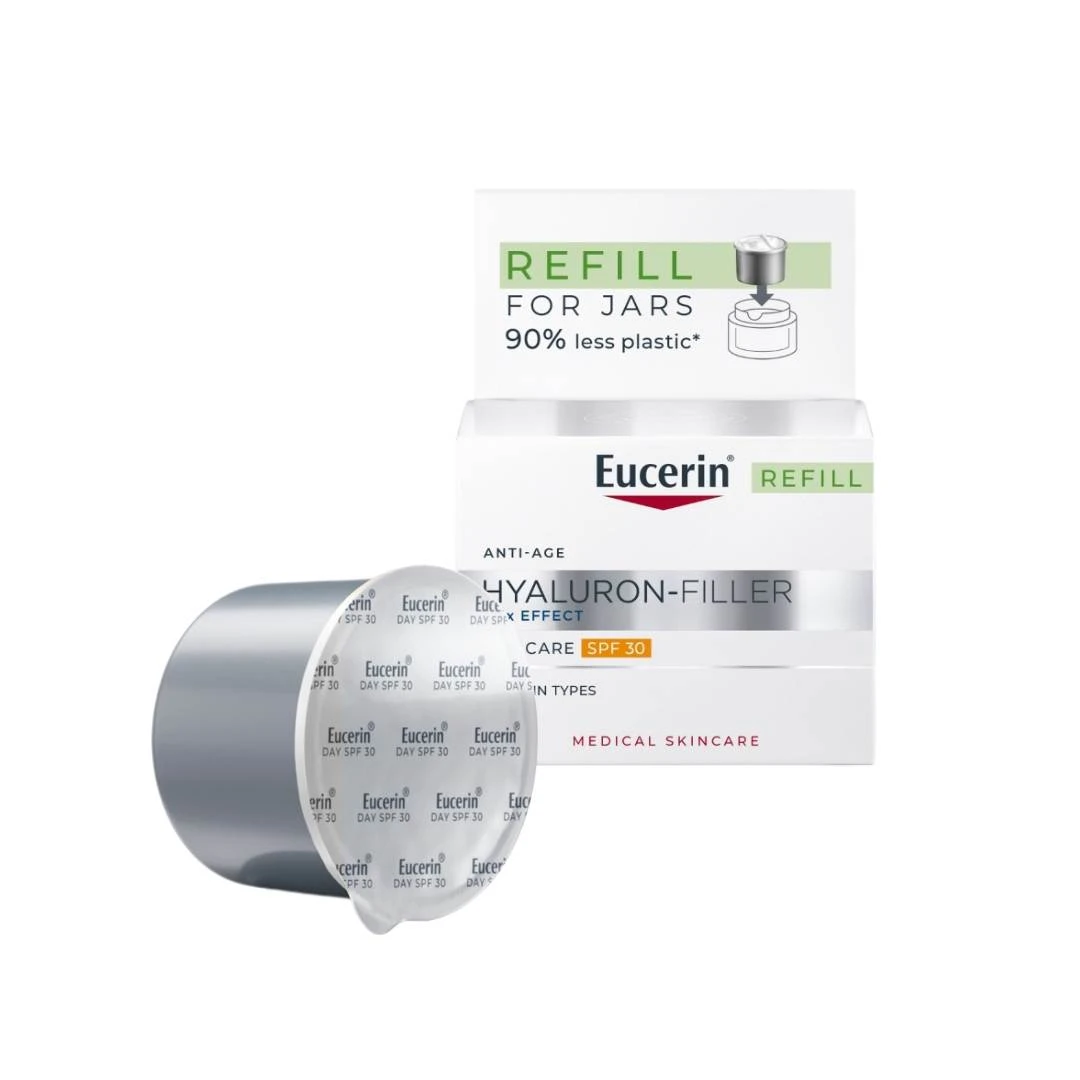 Eucerin® Refill HYALURON-FILLER 3x EFFECT Dnevna Krema SPF30 50 mL