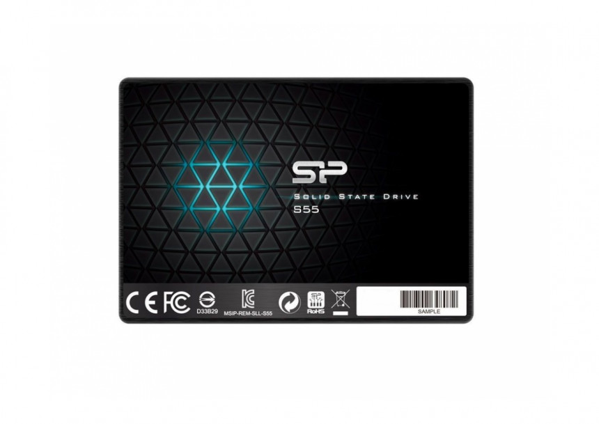 SSD SILICON POWER A55 256GB/2.5"/SATA 3/crna