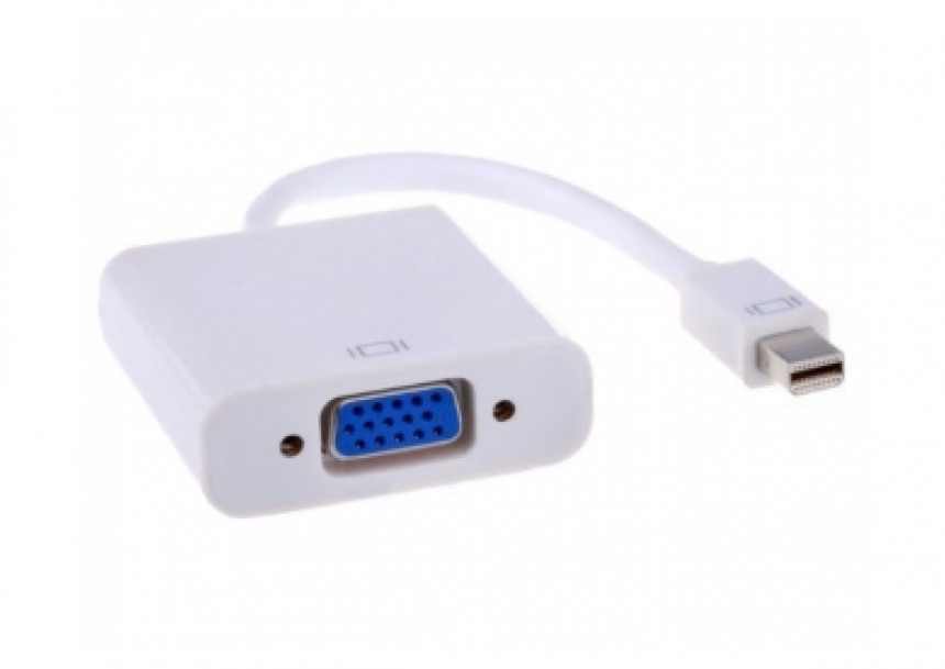Adapter Mini DisplayPort (M) - VGA D-sub (F) crni