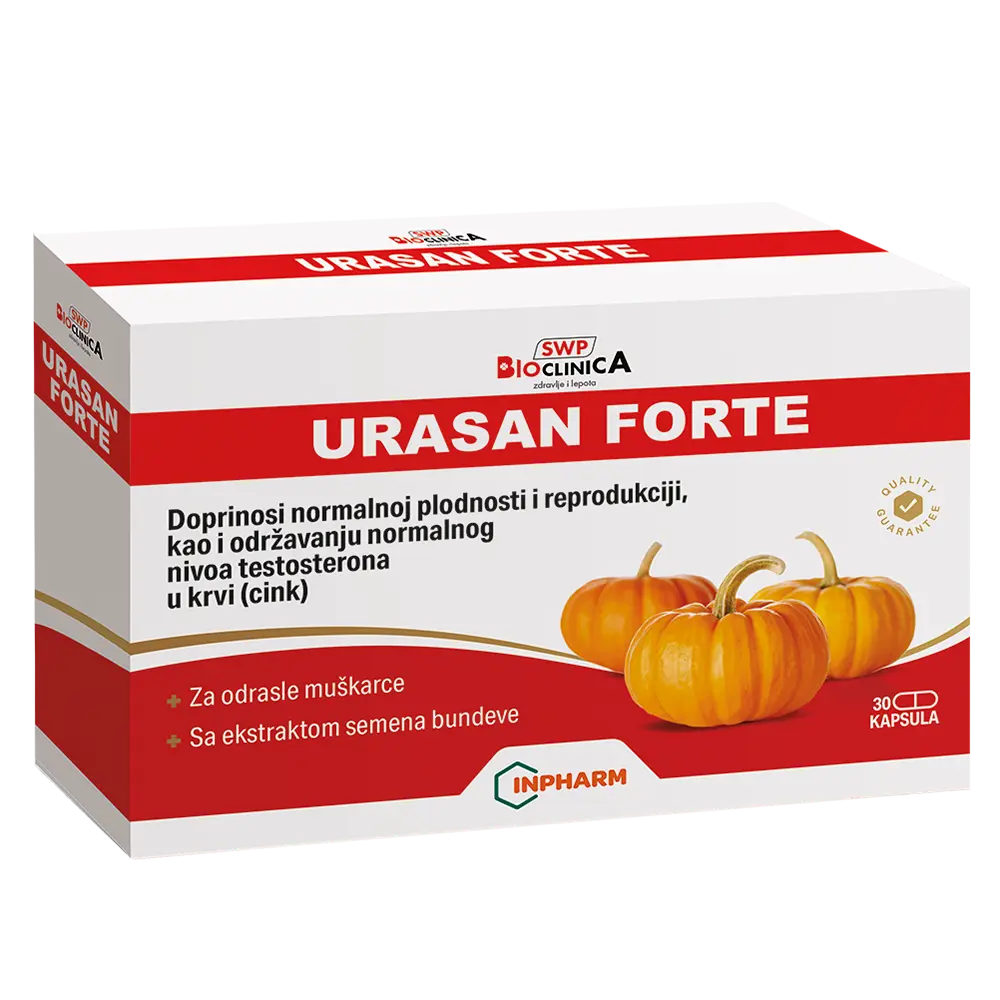 Bioclinica Urasan Forte, 30 kapsula