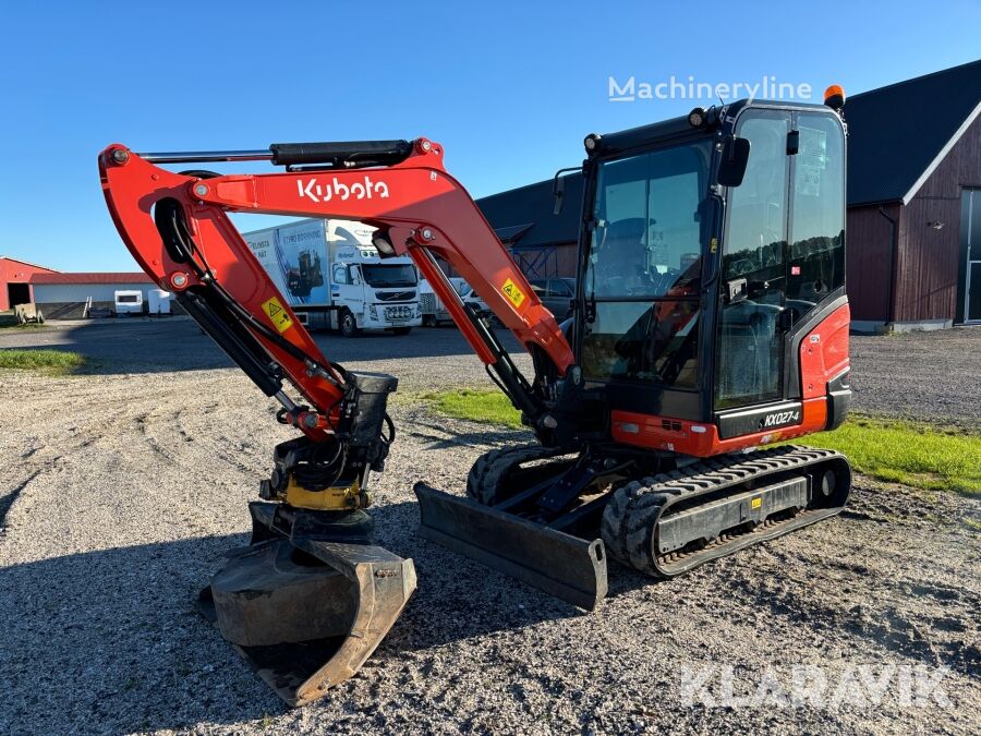 Prodaje se Kubota KX027-4 mini bager na aukciji