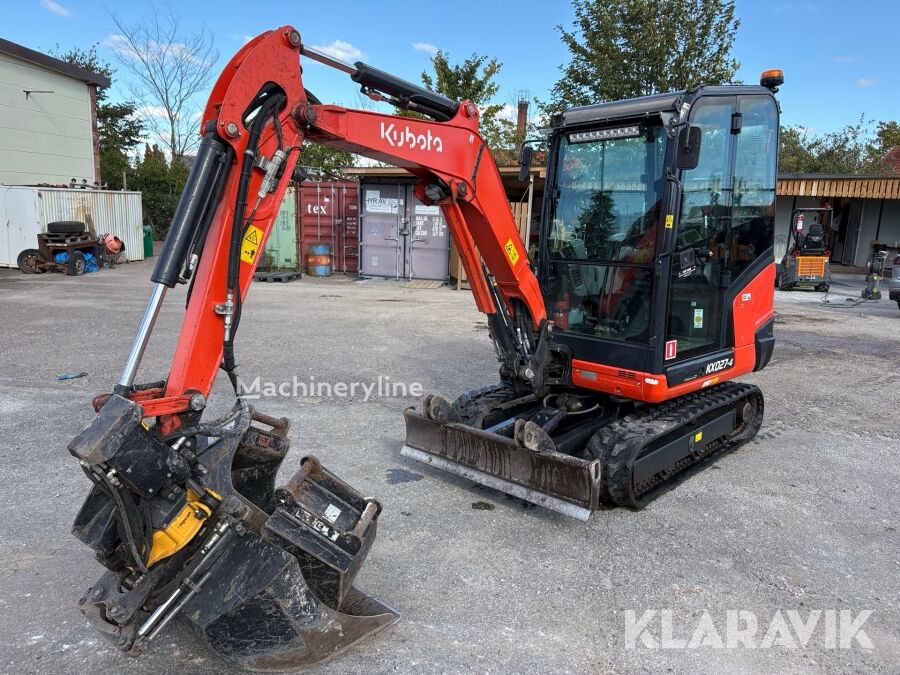 Prodaje se Kubota KX027-4 mini bager na aukciji
