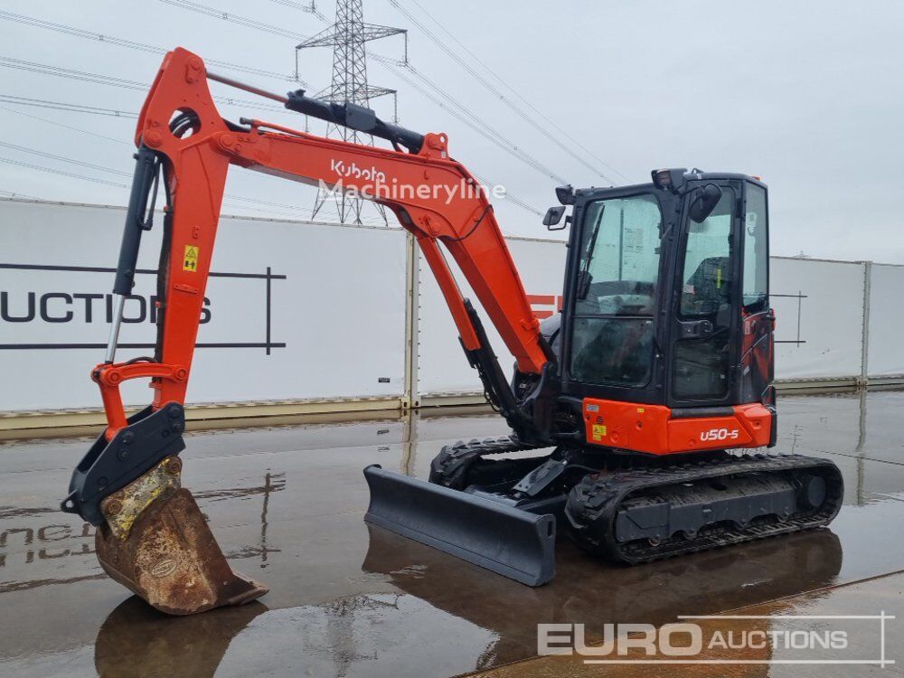 Prodaje se Kubota U50-5 mini bager na aukciji