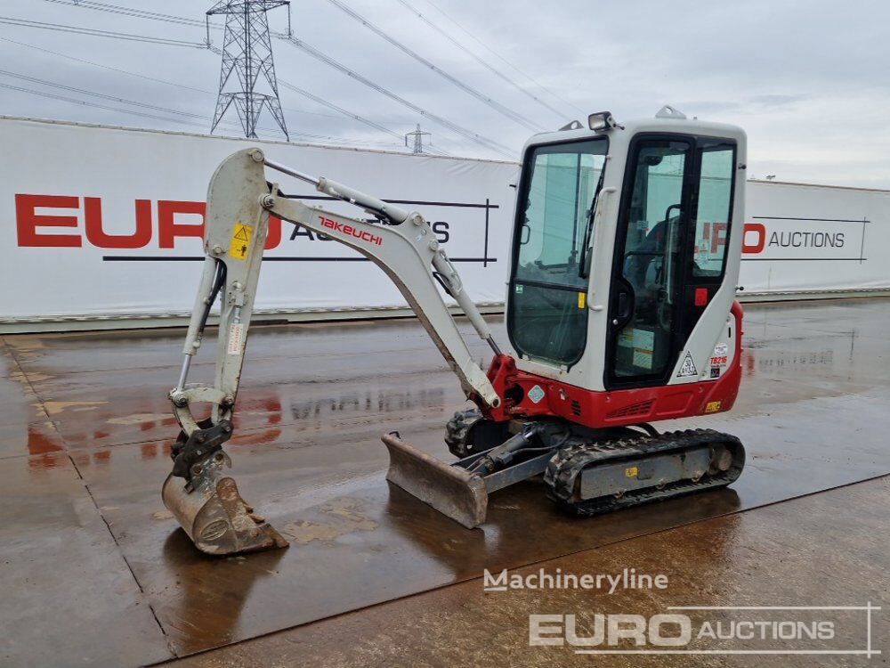 Prodaje se Takeuchi TB216 mini bager na aukciji