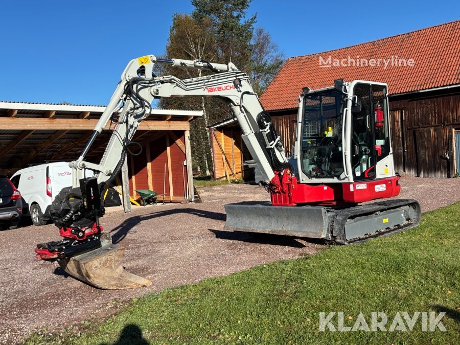 Prodaje se Takeuchi TB257FR mini bager na aukciji